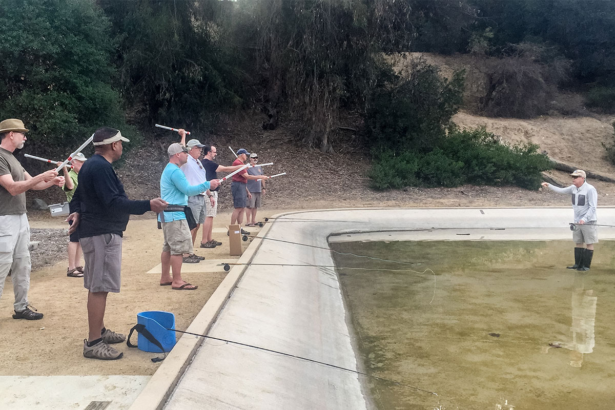 Casting Seminar at Pasadena’s Casting Pond. – The Fly Zone
